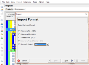 Microsoft Project (MP) Import to Primavera P6 Steps - Overall ...